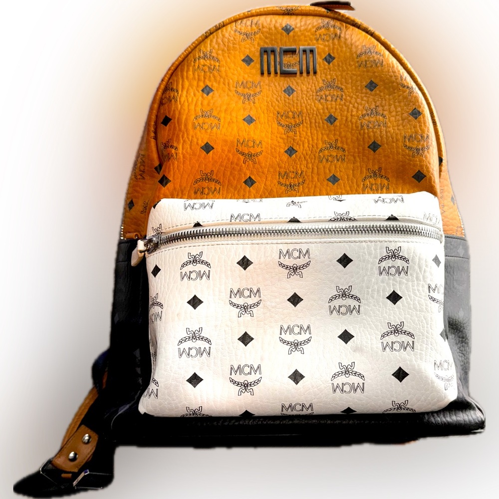 Mcm Authentic (Real) Backpack - Gem